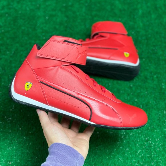 Puma | Shoes | Puma Scuderia Ferrari Neo Cat Mid Mens Motorsport Shoes ...